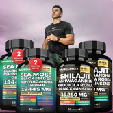 MuscleMax™ Sea Moss & Shilajit Ultimate Supplement Bundle